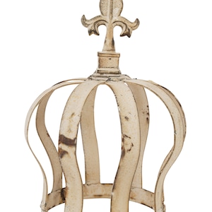 Strap Crown Iron Topiary-farmhouse-garden Decor-7x10 Inches-iron ...