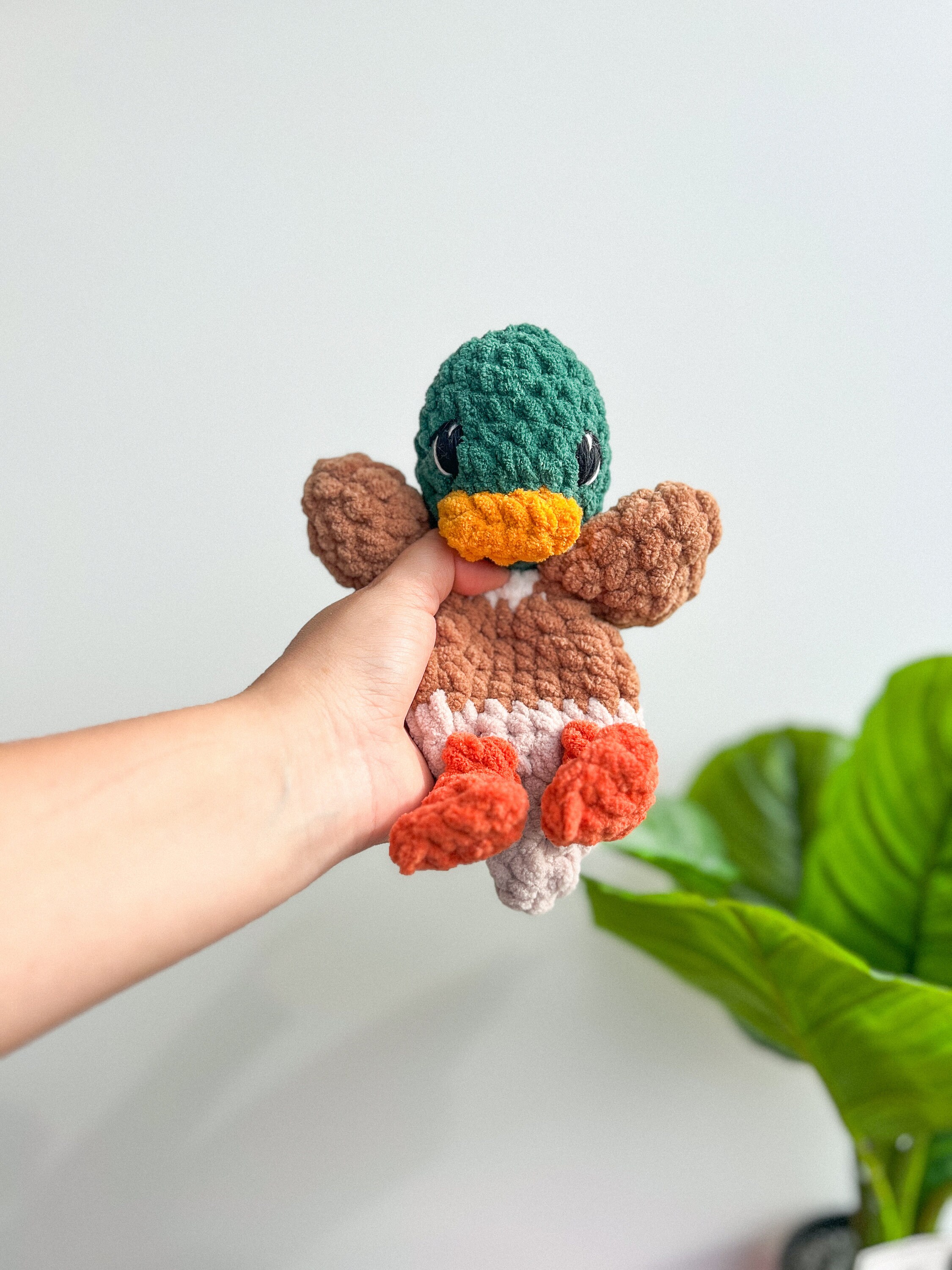Baby Della Duck Crochet Duck Crochet Snuggler Duck Snuggler Duck Baby ...