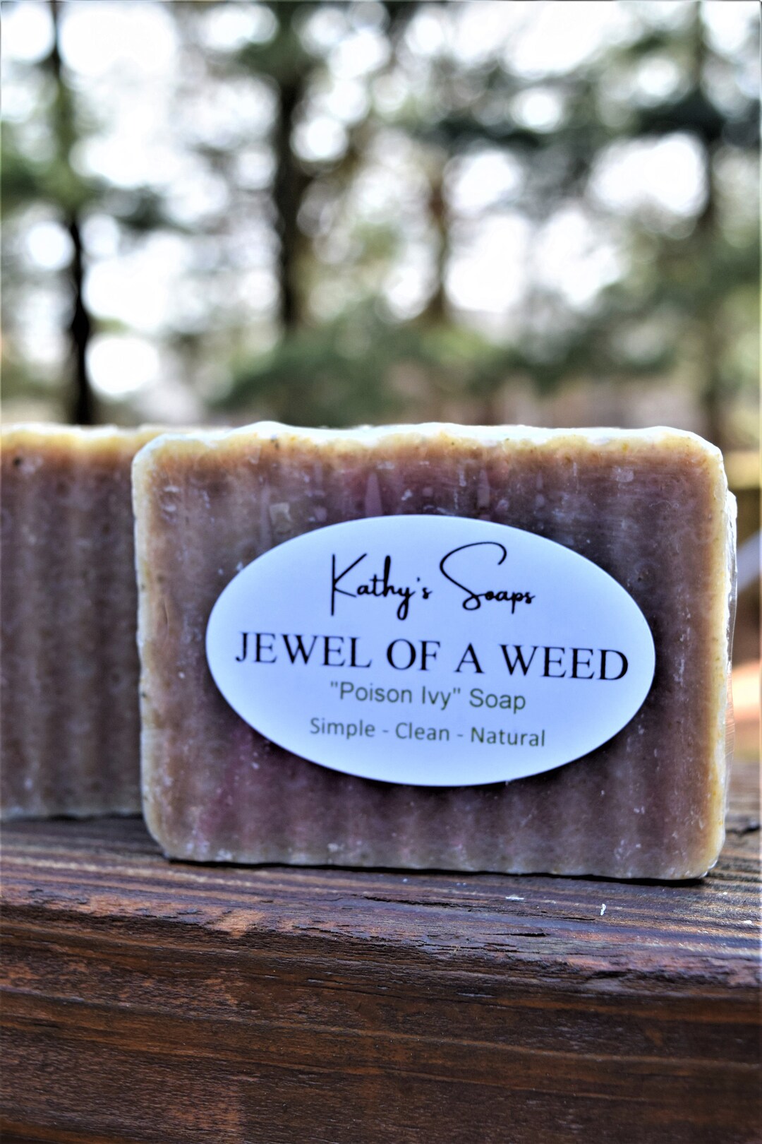 Poison Ivy Soap With Oatmeal, Jewel Weed, Clay Handmade and Natural - Etsy