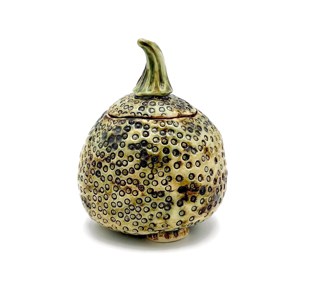 Hand Built Ceramic "love Seeds" Box - Etsy