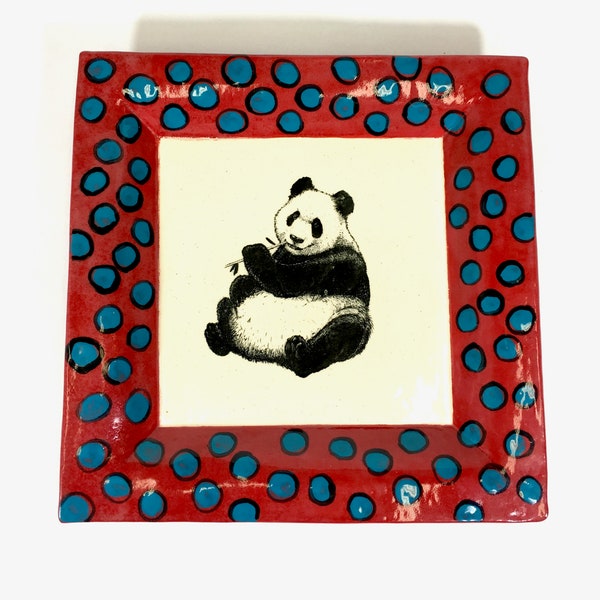 Ceramic Panda - Etsy
