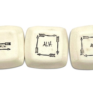 Hand Built Ceramic Arrow Plate - Etsy