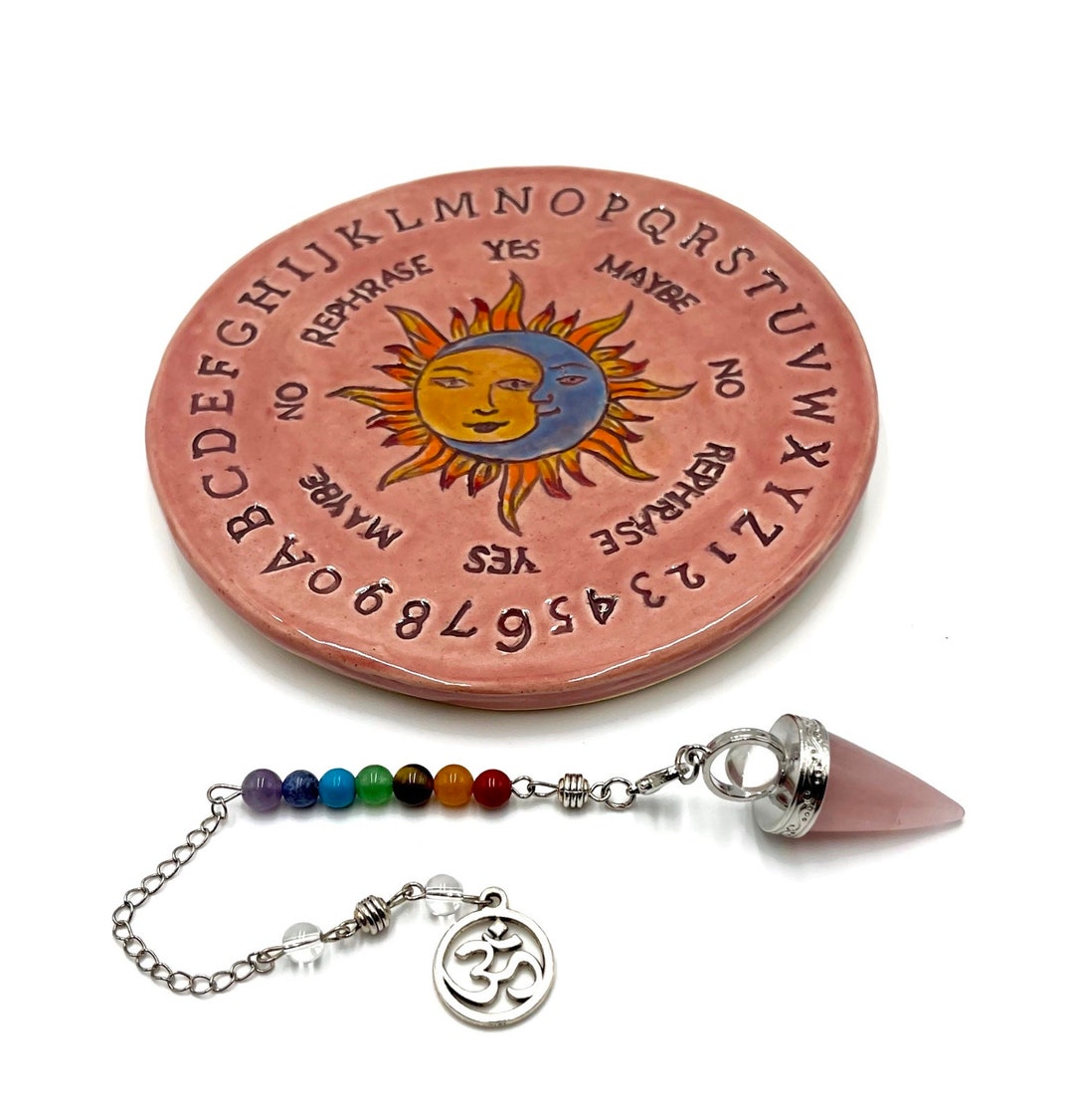 Hand Built Red Ceramic Personal Pendulum Board - Etsy