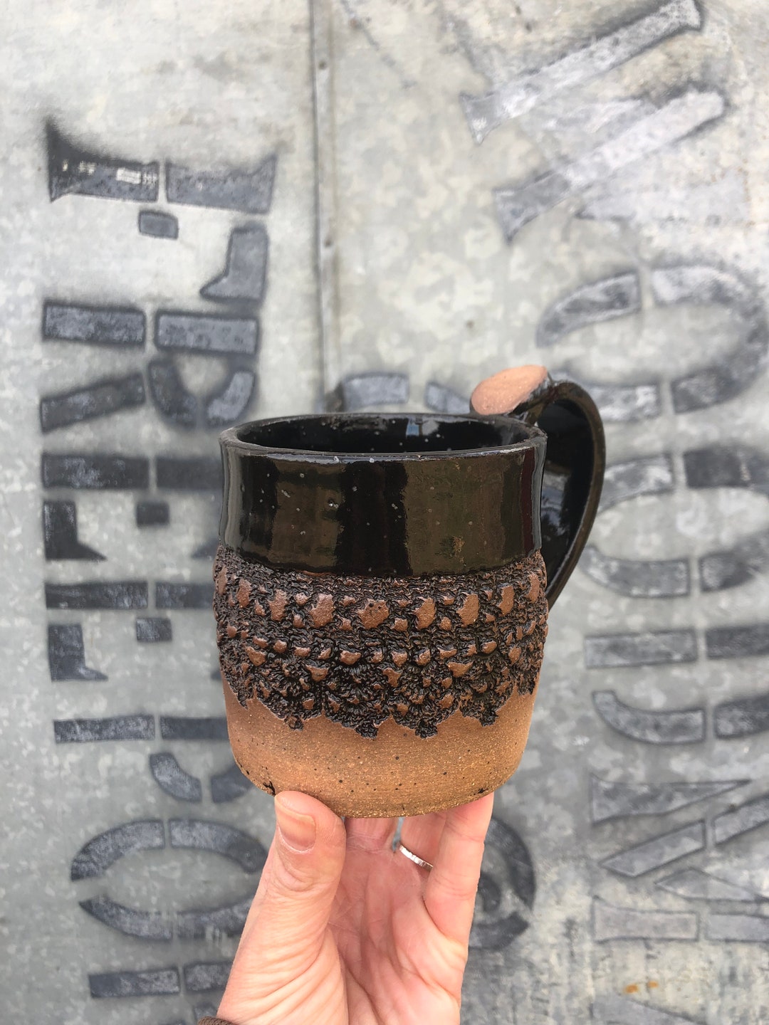 Handmade Stoneware Mug Handmade Pottery Coffee Mug - Etsy