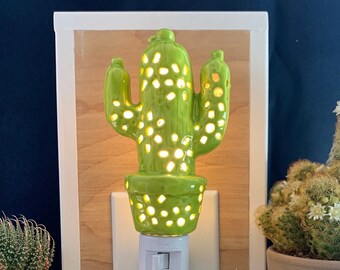 Cactus Night Light - Etsy