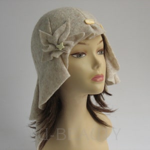 Medieval Womens Hat Designer Hat Felted Hat Art Hat Art Deco | Etsy