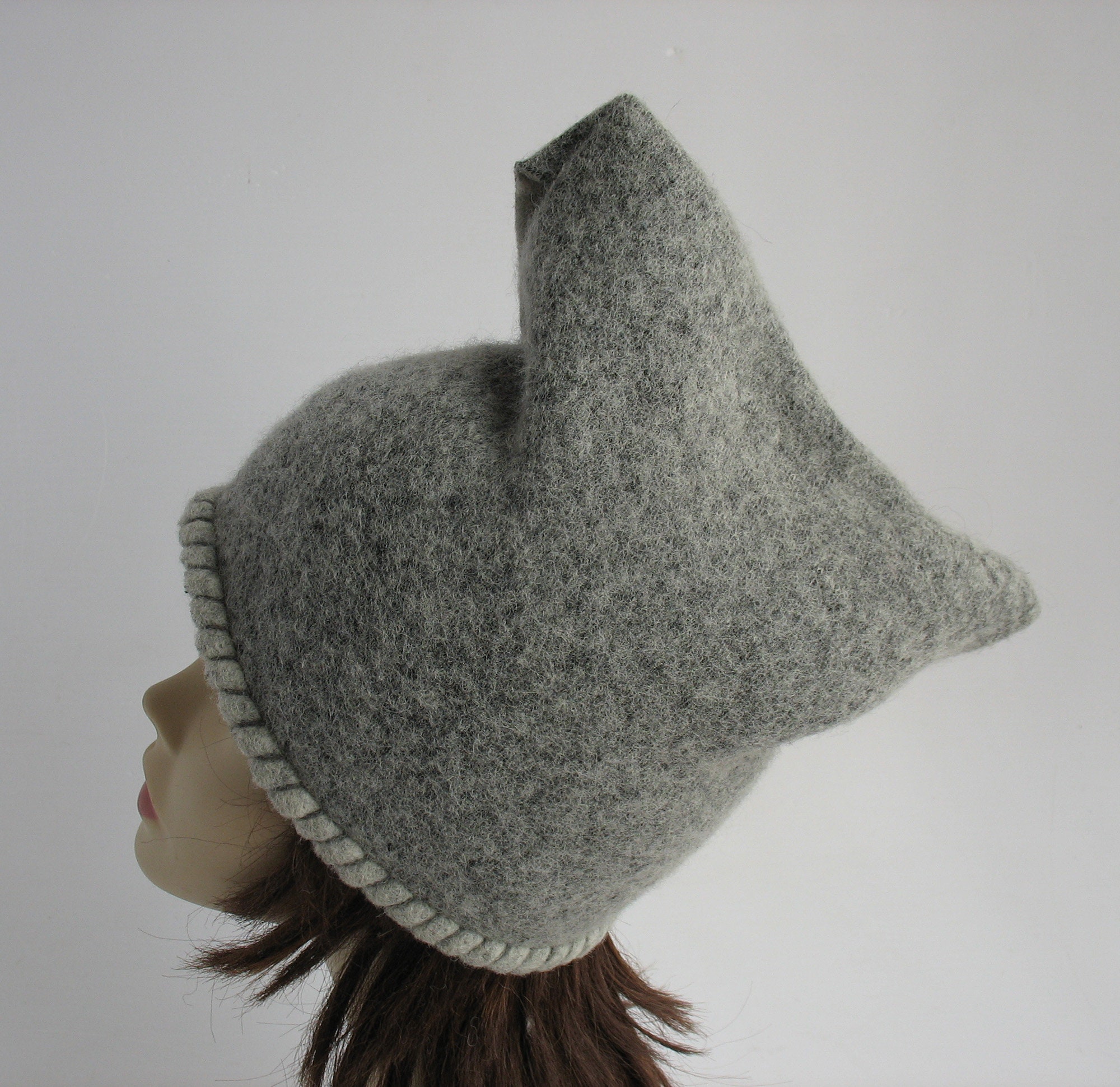 Medieval Womens Hat Medieval clothing Woolen headwear | Etsy