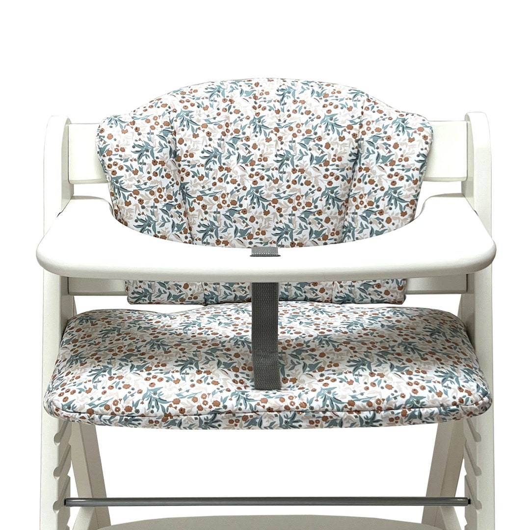 Wipe-clean Cushion Set for Hauck Alpha in Flower Meadow Blue Beige ...