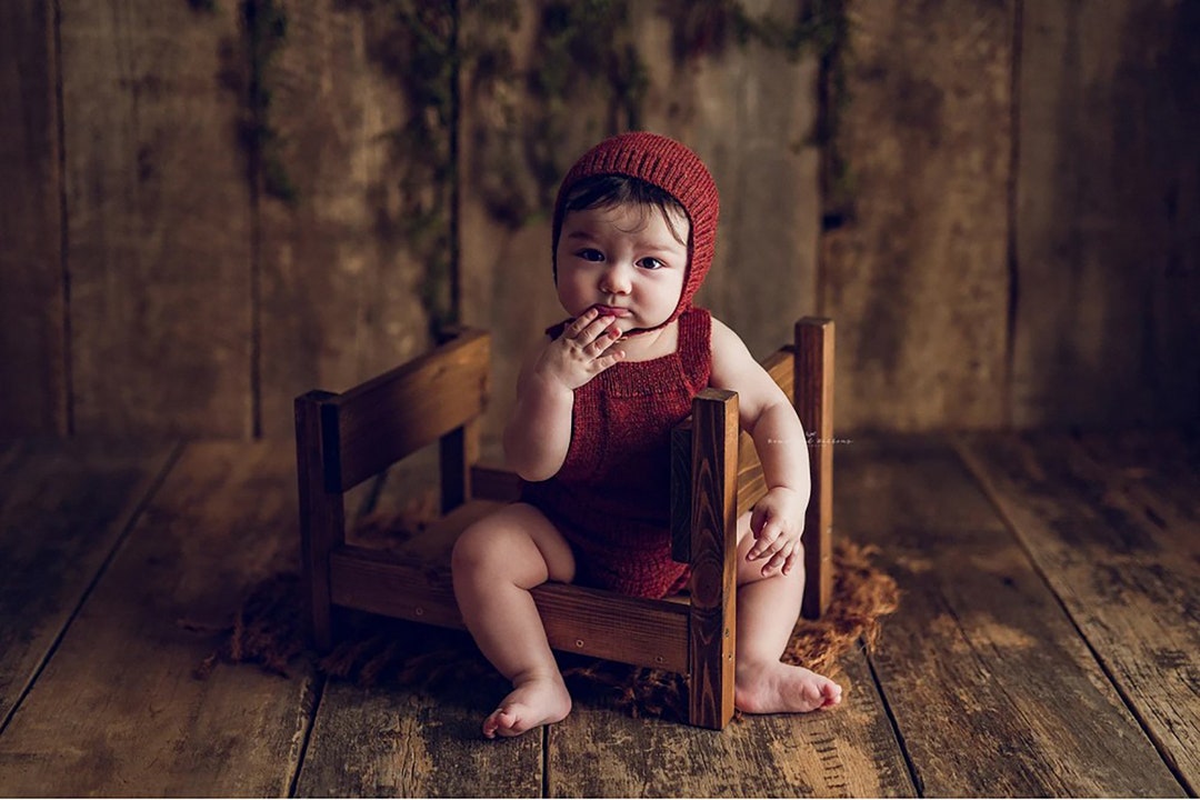 Newborn and Baby Photography Bed Prop rustic, Perfect Daybed for ...