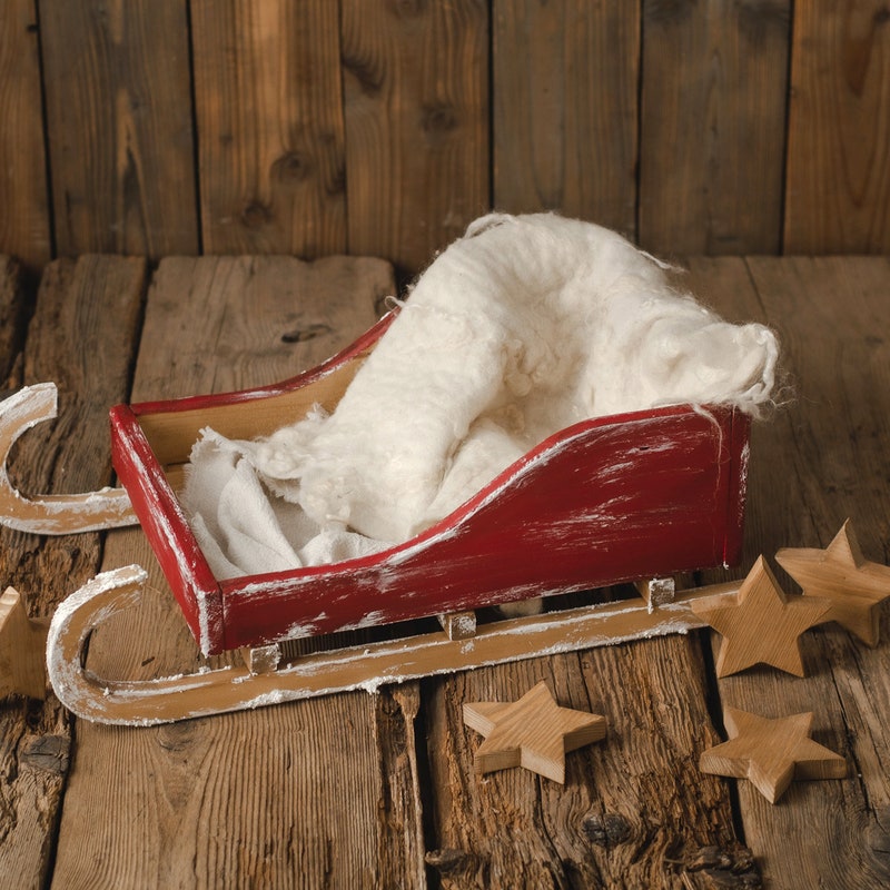 Sleigh Photo Prop - Etsy