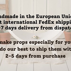 POSING CRATE Newborn and Baby Prop, FLORAL, Vintage Style Box, Newborn ...