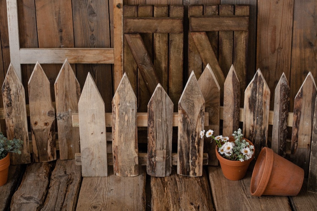 RUSTIC FENCE Wood Props, Newborn Props, Vintage Inspired Photography ...
