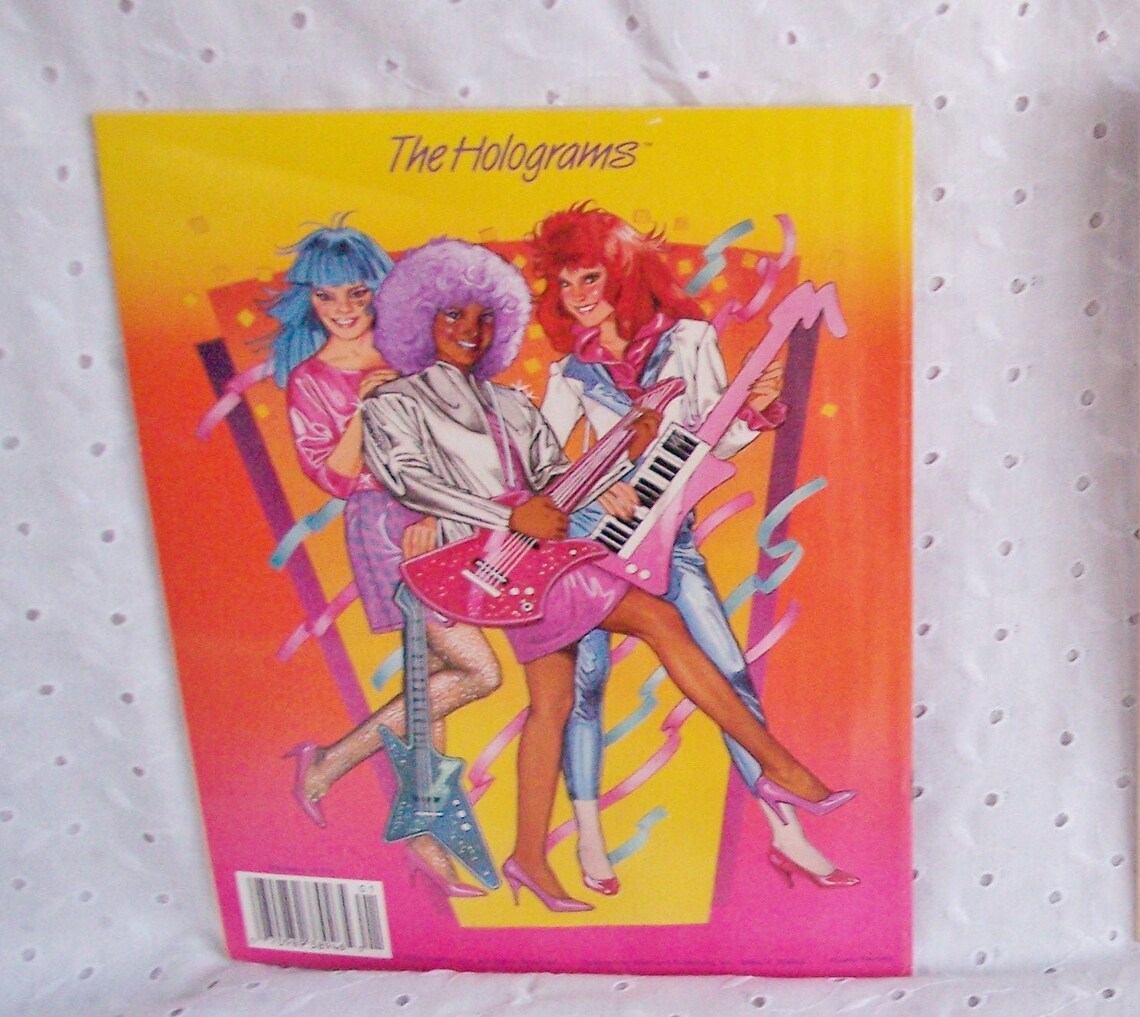 JEM STICKER ALBUM Collectors Magic Decoder 1986 Vintage - Etsy