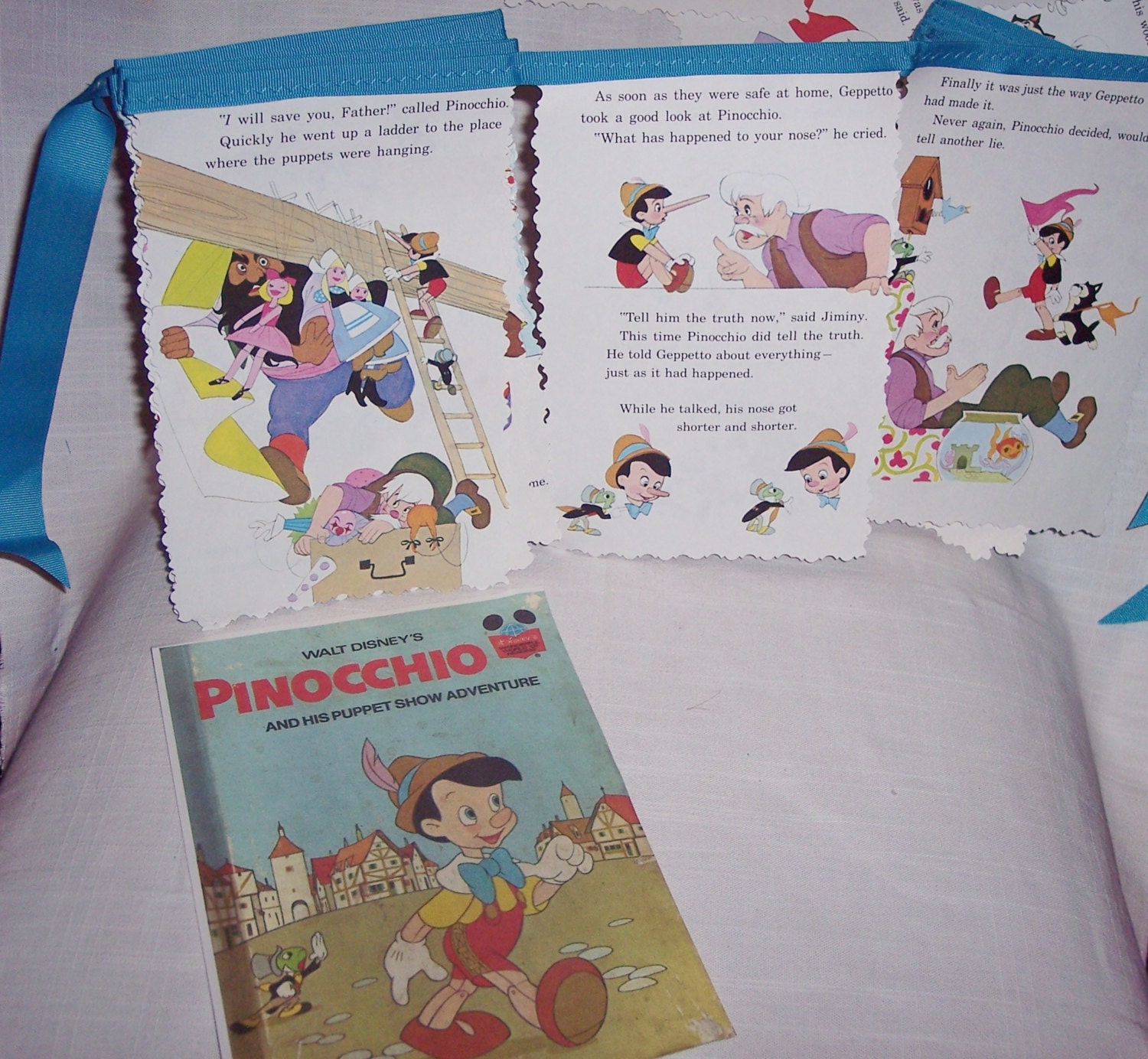 PINOCCHIO BANNER His Puppet Show Adventure- Bunting, Garland :party ...