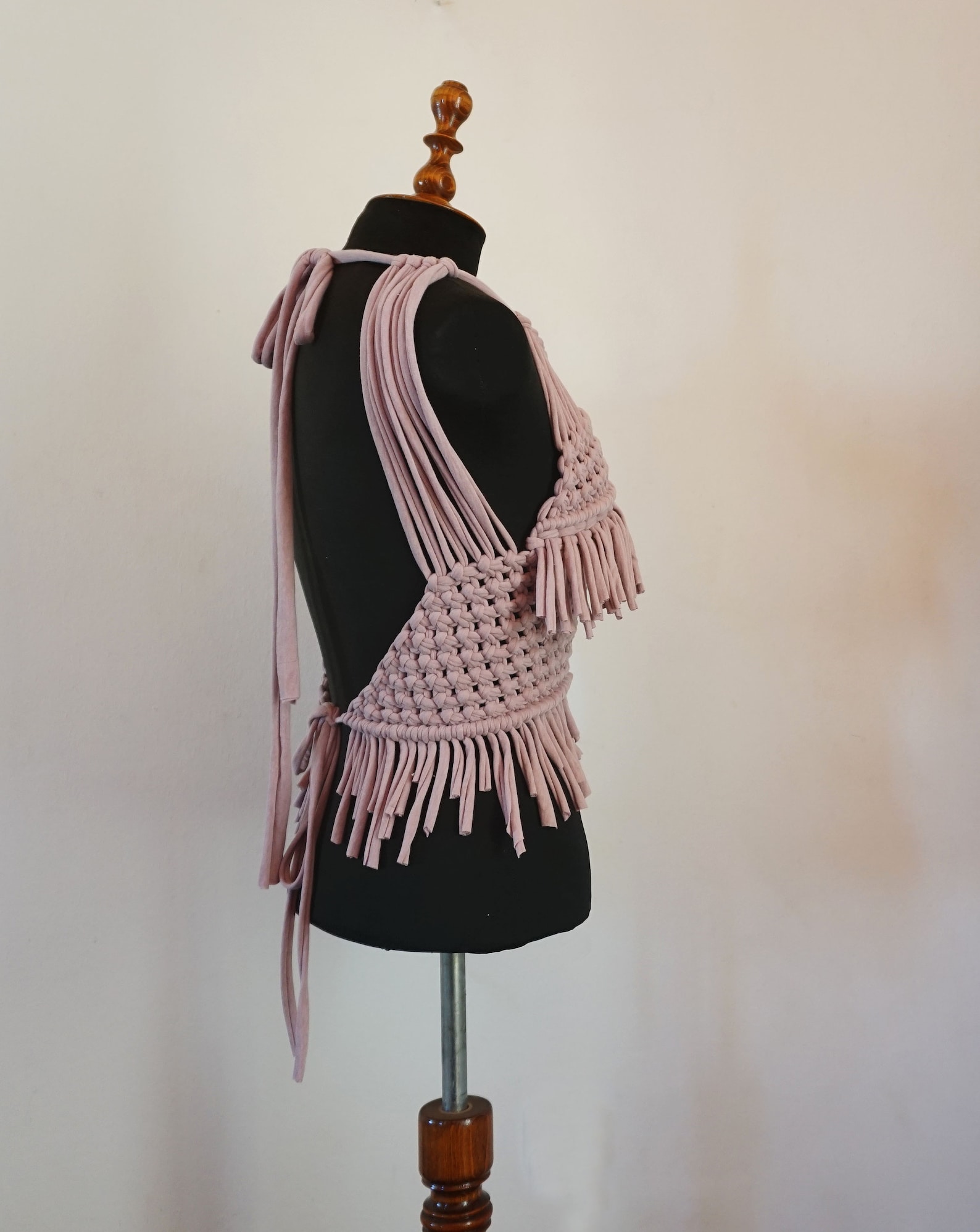 Macrame Top, Macrame Corset, Festival Wear, Boho Wear, Macrame Clothing ...