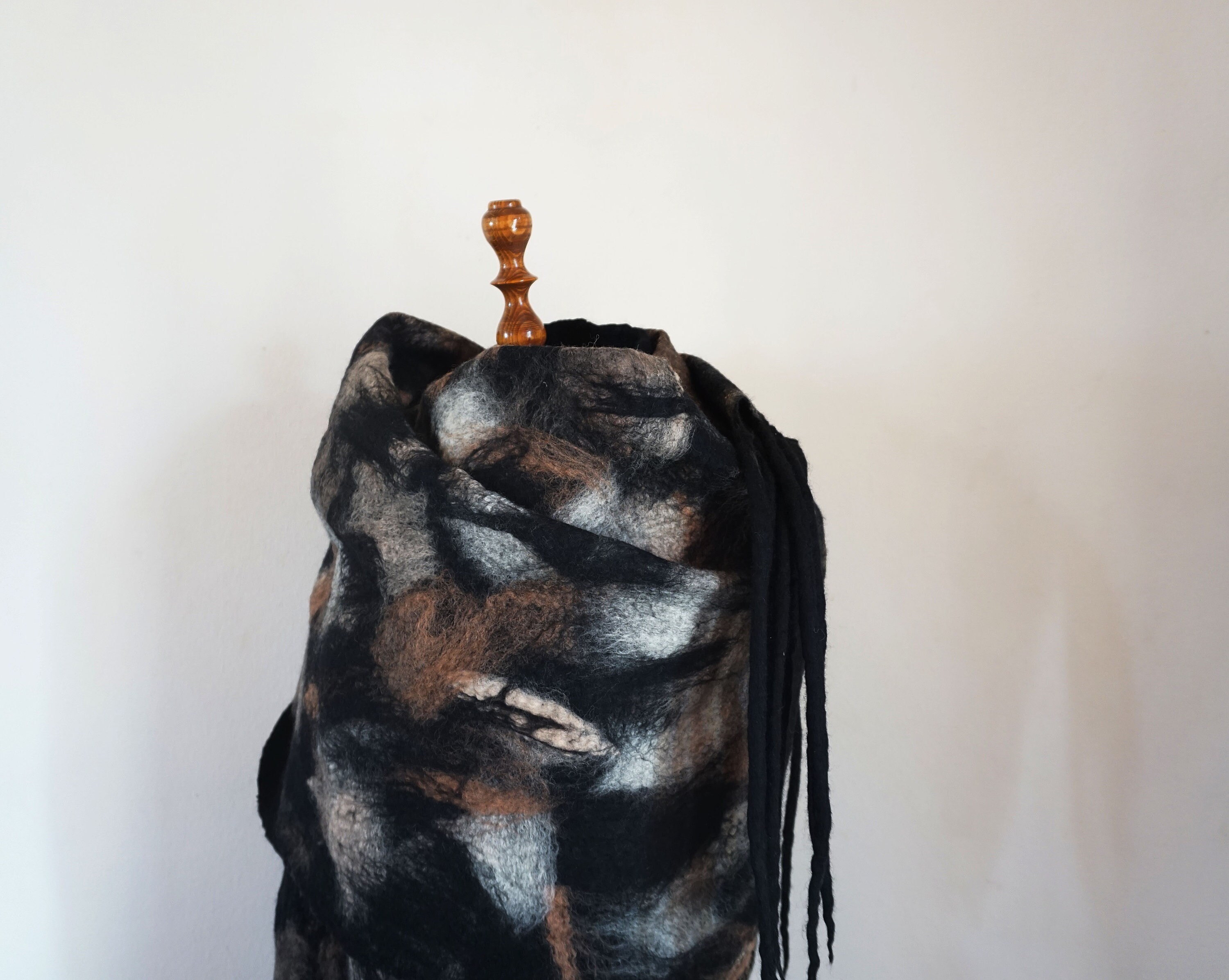 Felted Scarf Felted Shawl Woolen Scarves Merino Wool Scarves - Etsy