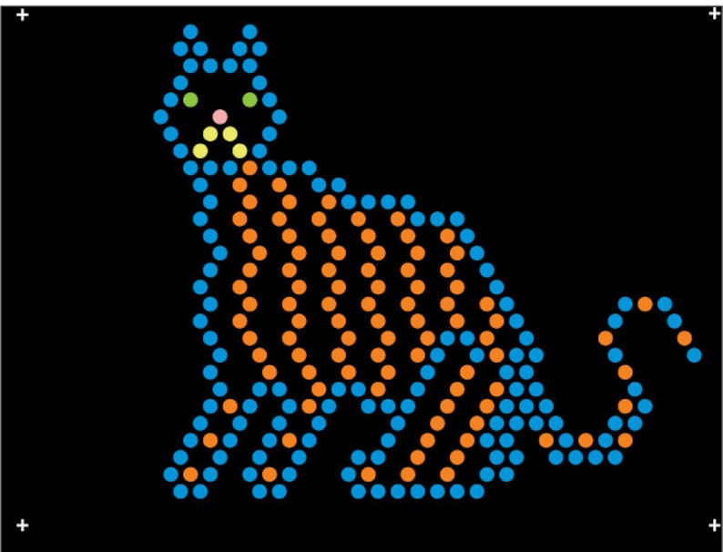 Lite Brite Refills 10 Designs Animal Theme Pack (digital Files) - Etsy