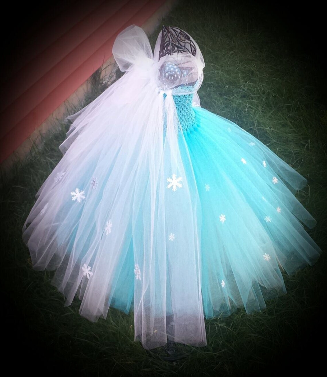 Ice Queen Inspired Tutu Dress, Birthday Dress, Princess, Photo Shoot ...