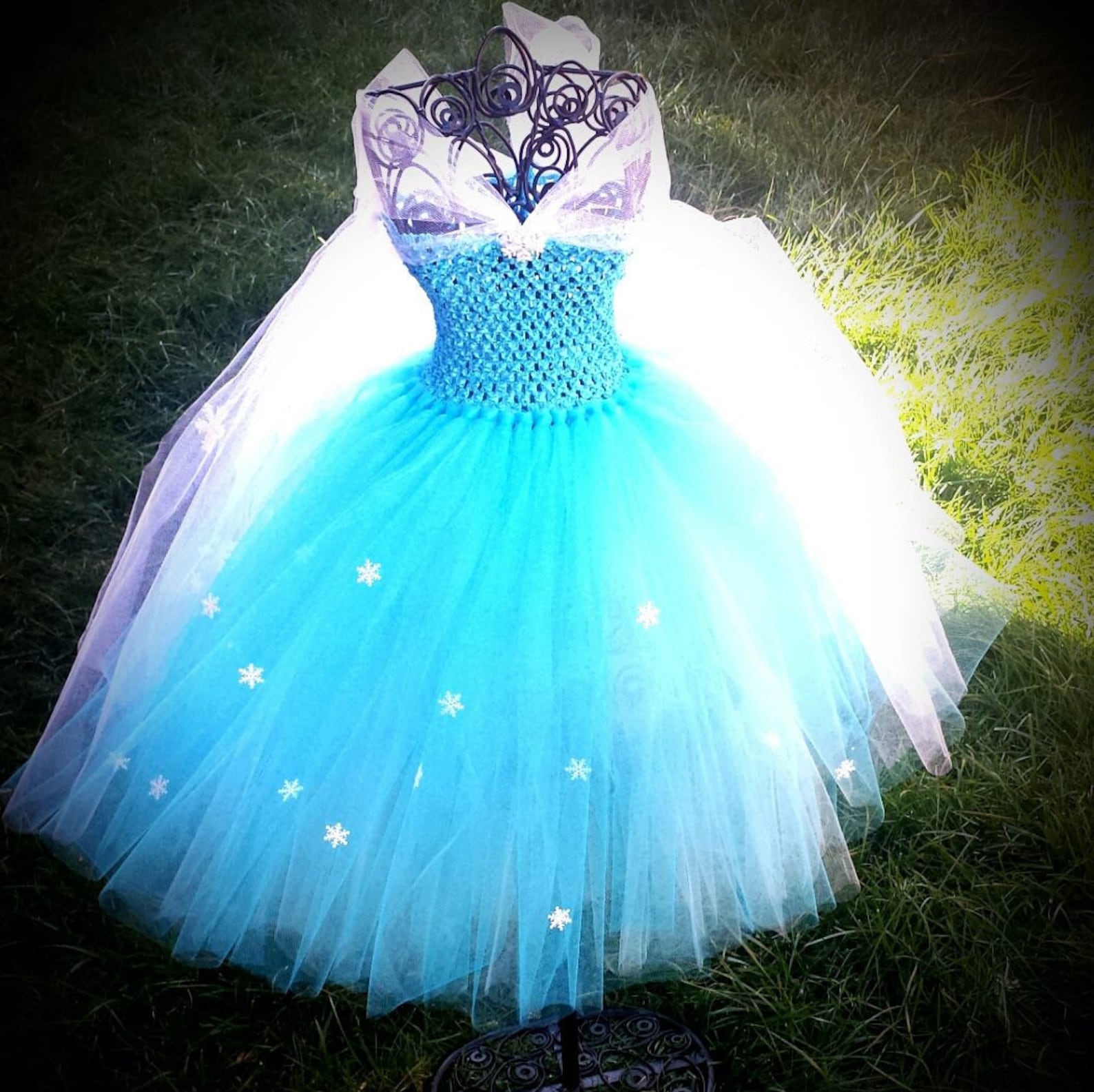 Ice Queen Inspired Tutu Dress, Birthday Dress, Princess, Photo Shoot ...