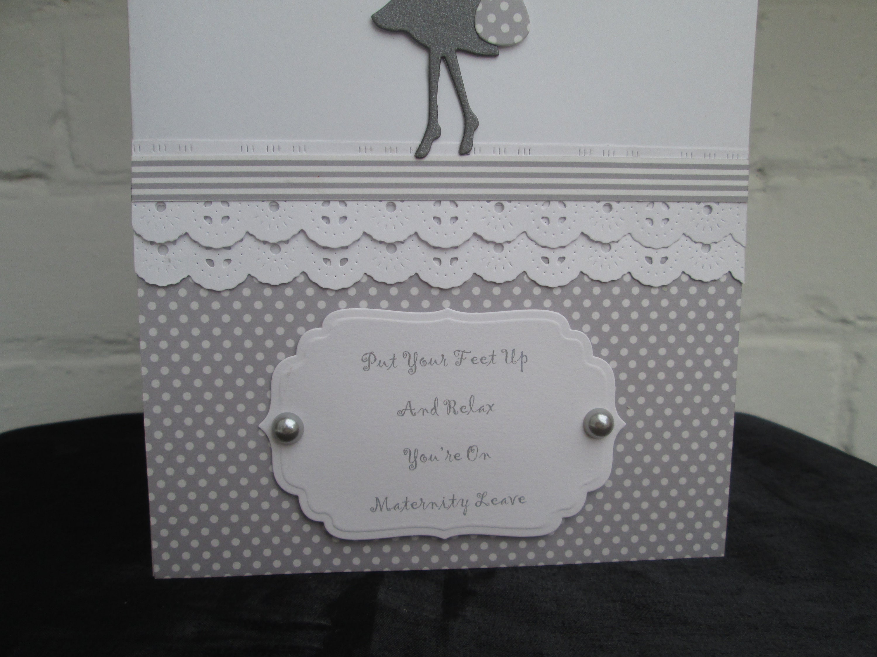 Boxed Handmade Maternity Leave Card - Etsy
