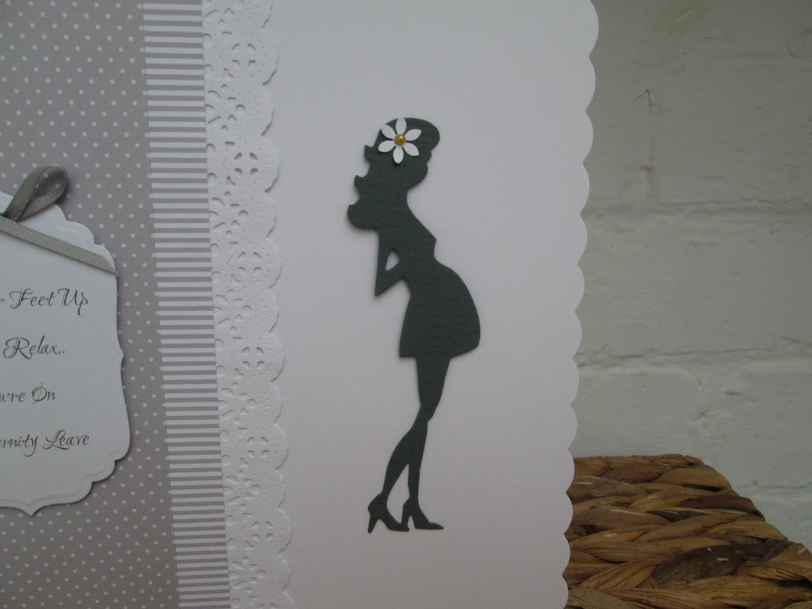 Large Handmade Maternity Leave Card in Presentation Box - Etsy UK