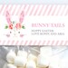 Bunny Tails Treat Bag Toppers for an Easter Party or Bunny Birthday ...