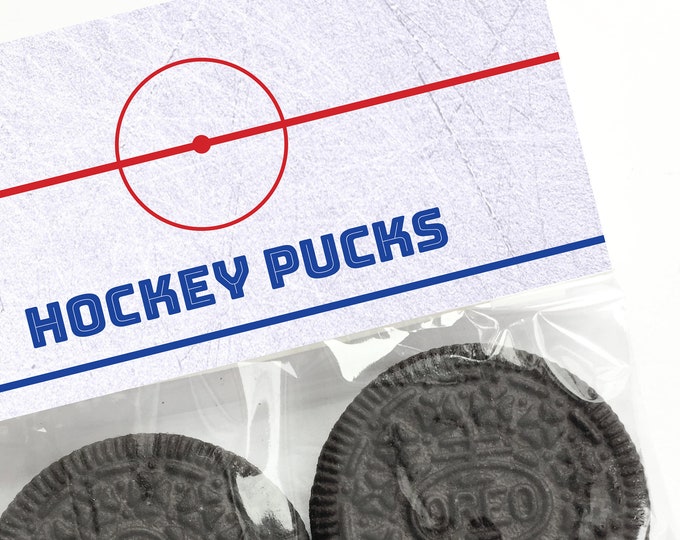 Hockey Stick & Puck Sugar Cookies - Etsy