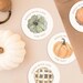 Baked With Love Labels for Thanksgiving or Fall Treats - Pumpkin ...