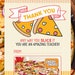 Pizza Teacher Thank You Card Printable - Teacher Appreciation Gift Card ...