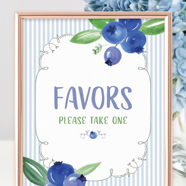 Blueberry Sign - Etsy