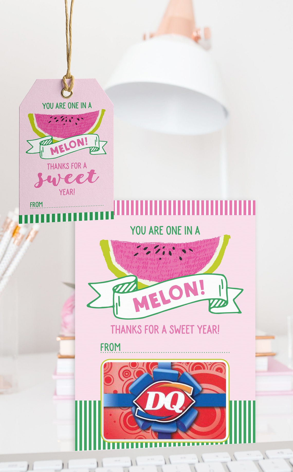 Teacher Thank You Card Printable Gift Tags and Gift Card Holder - You ...