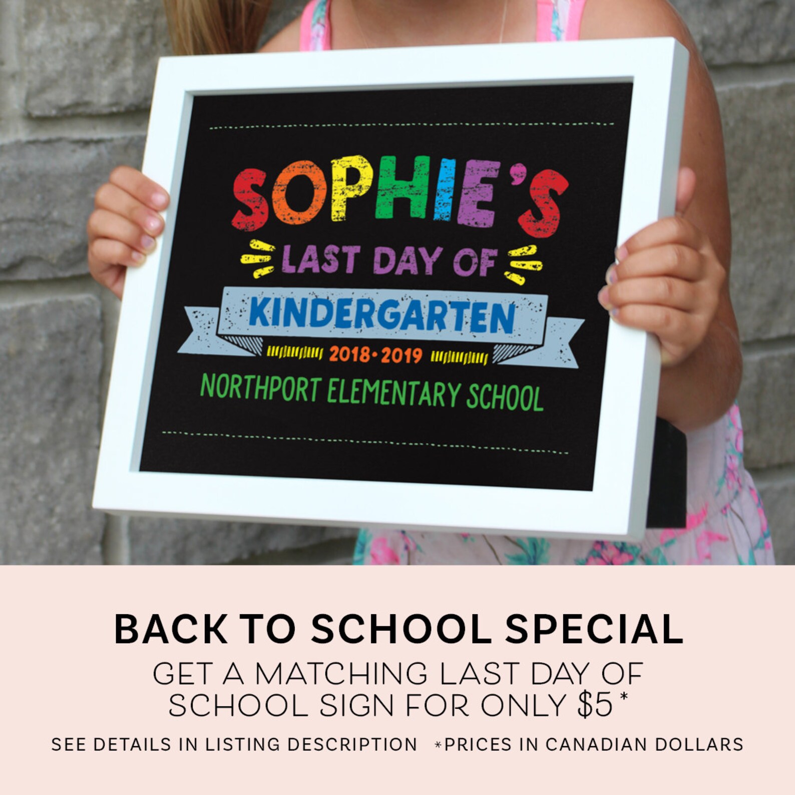 First Day of School Sign Back to School Sign Printable | Etsy