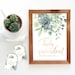 Succulent Watch Me Grow Favor Tags Printable Files - Succulent Baby ...