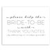 Address an Envelope Sign Bridal Shower Sign Printable Bridal Shower ...