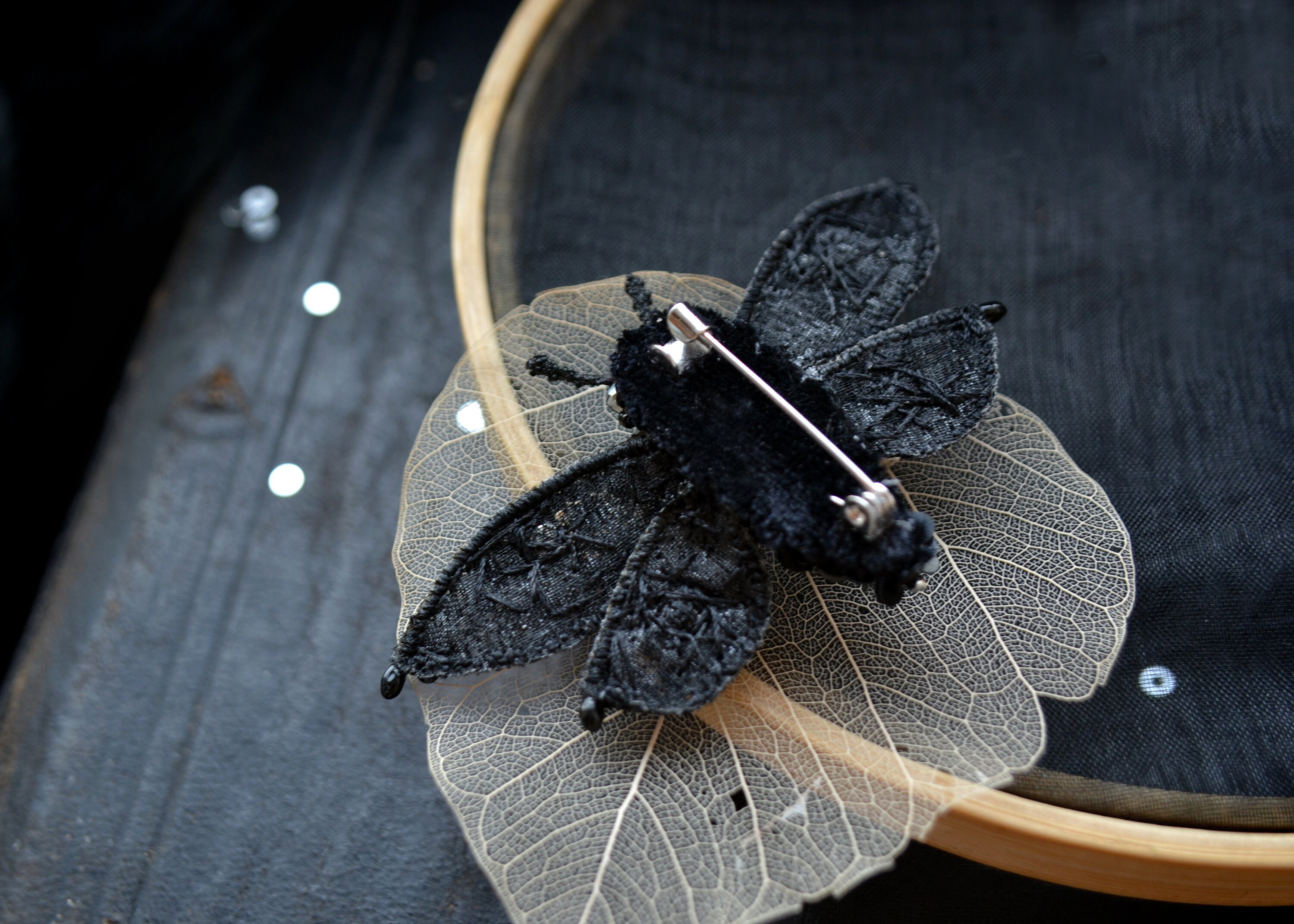 Moth Brooch Insect Brooch Unique Jewelry Butterfly Brooch - Etsy