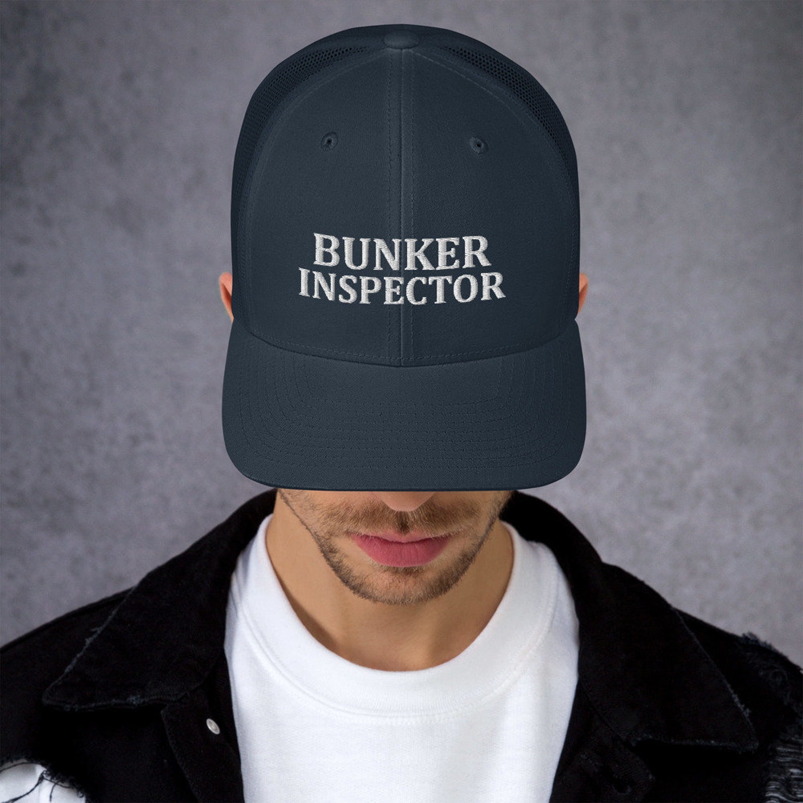 Bunker Inspector Hat Trucker Hat - Etsy