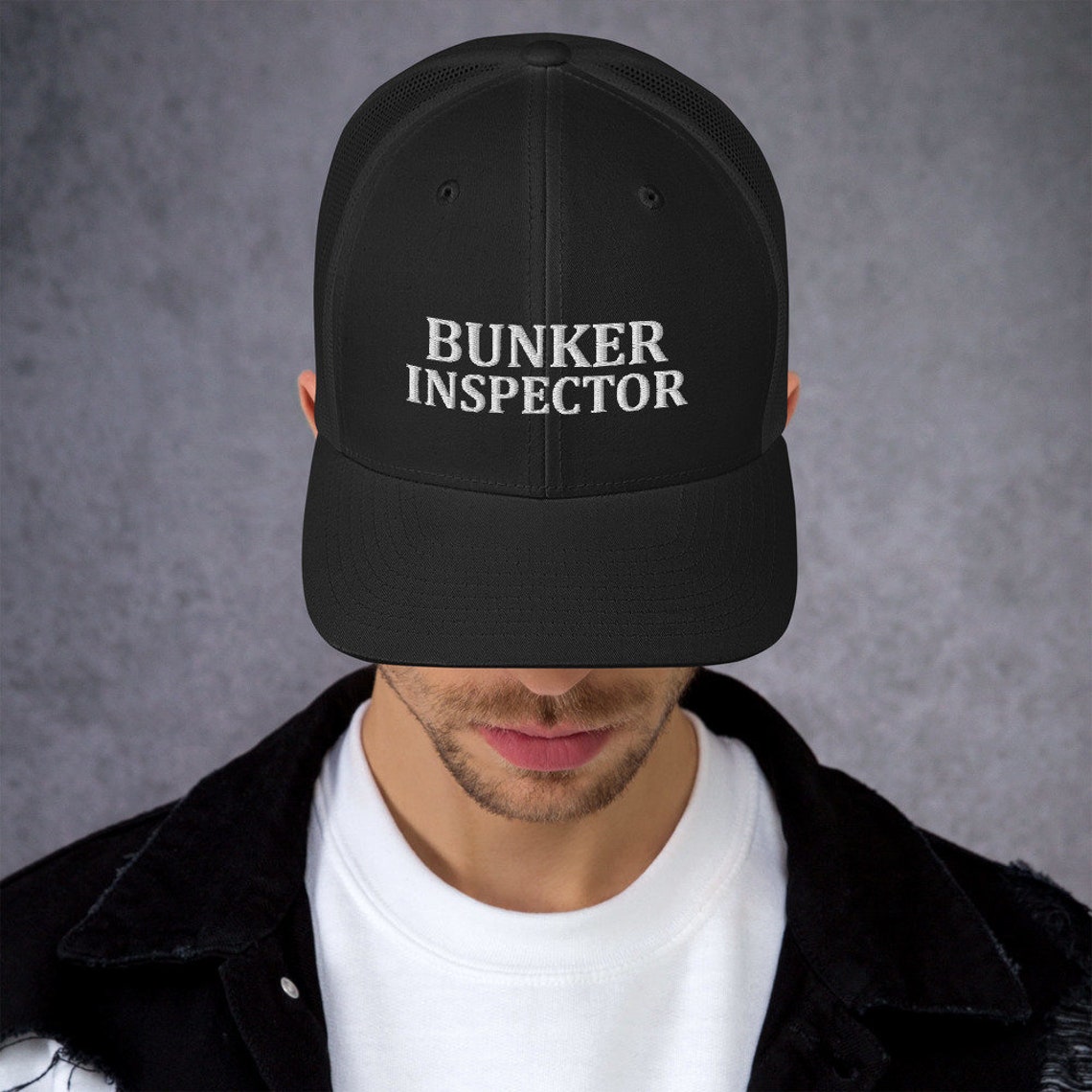 Bunker Inspector Hat Trucker Hat - Etsy