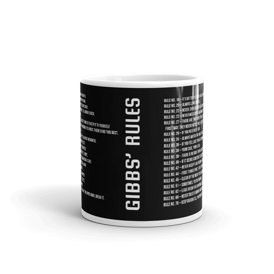 Gibbs Rules Coffee Mug 11 Oz & 15 Oz - Etsy