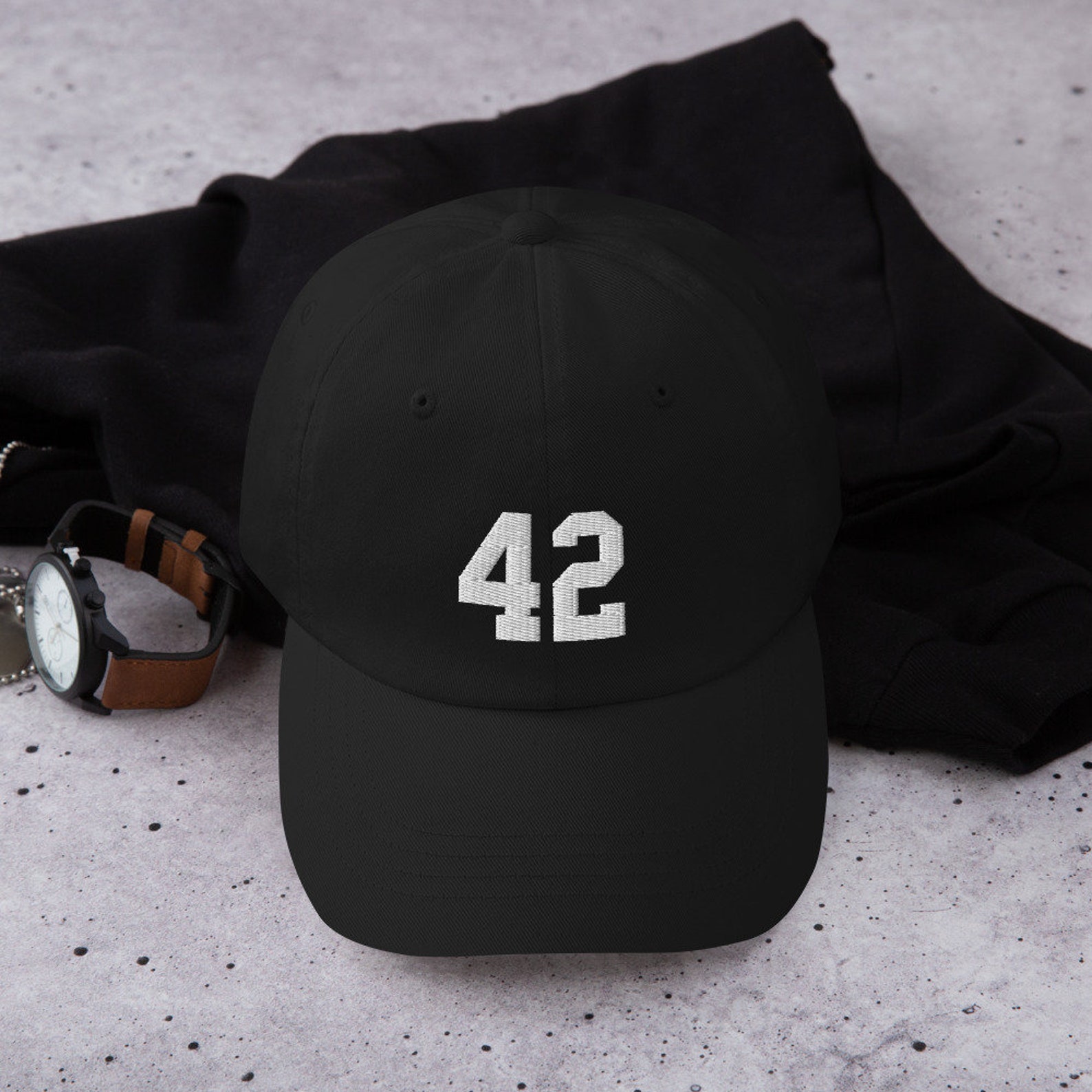 42 Hat | Low Profile Dad Hat - Etsy