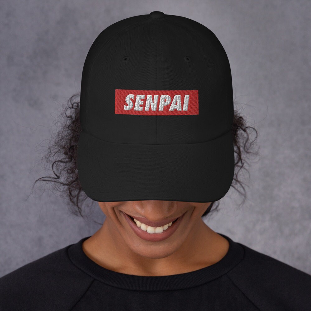 Senpai Hat Low Profile Dad Hat | Etsy