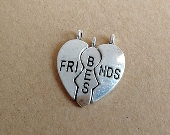 Best friend broken heart | Etsy