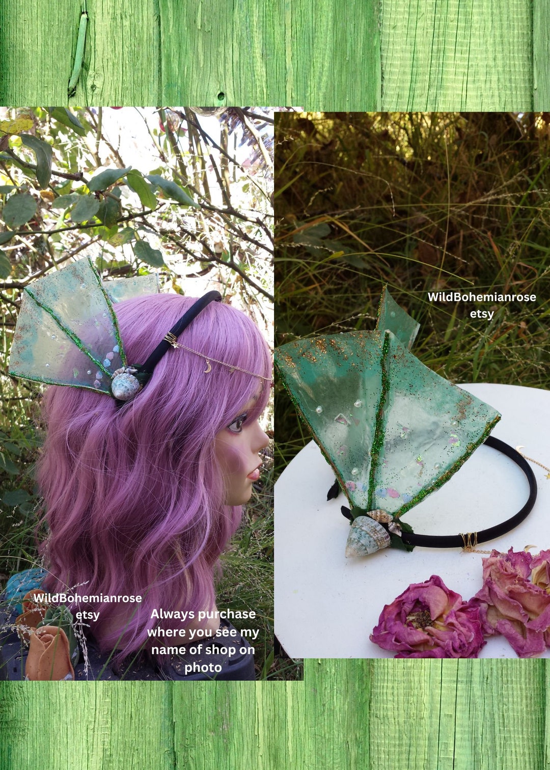 Mermaid Real Seashell Crown Tiara, Mermaid Fairy Sparkle Crown ...