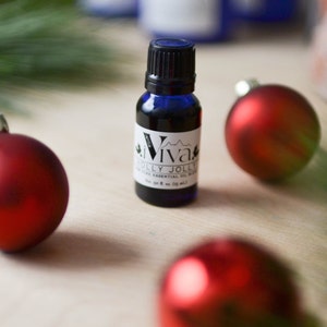Holly Jolly Oil Blend, Christmas Blend, Christmas Essential Oil ...