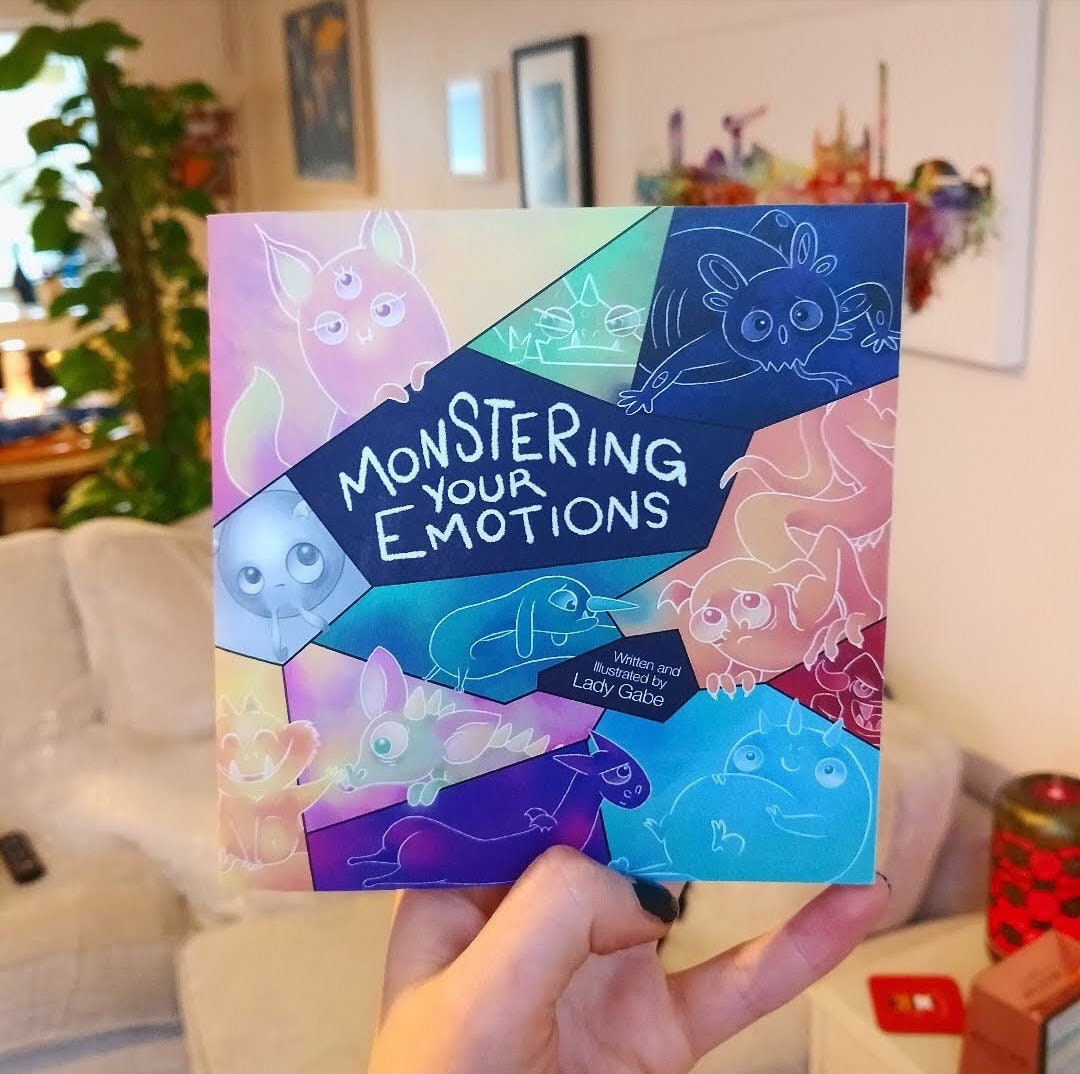 Monstering Your Emotions Book Gifts for Kids CAMHS Self | Etsy