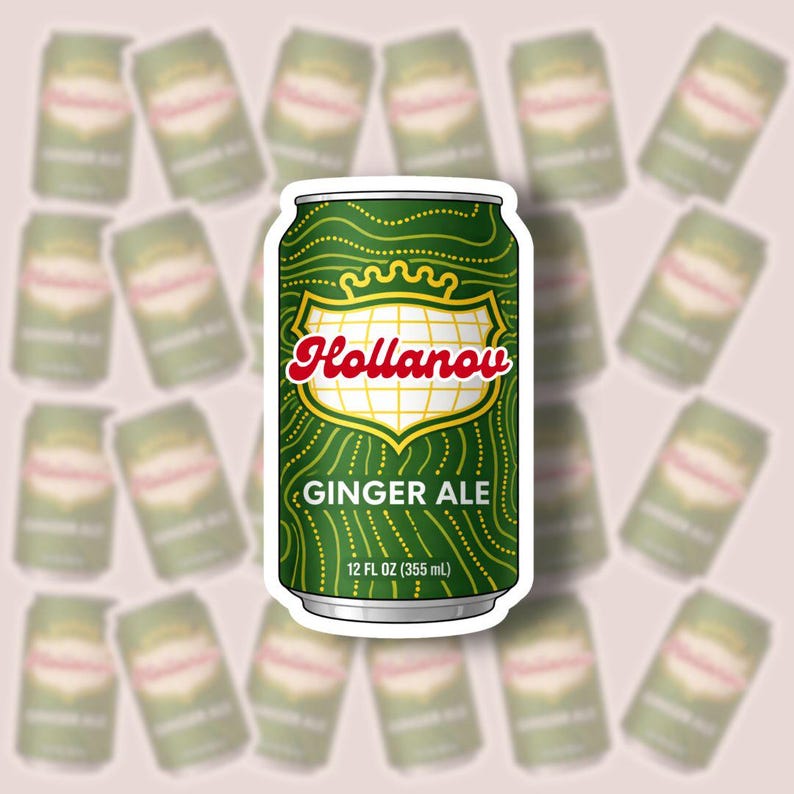 Ginger Ale Sticker, Heated Rivalry Hockey Romance Vinyl Sticker, Shane ...