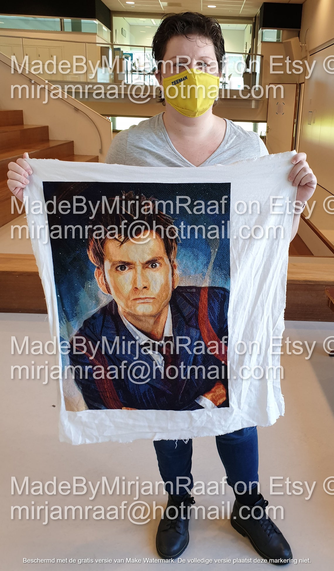 David Tennant Tenth Doctor Cross Stitch Pattern - Etsy