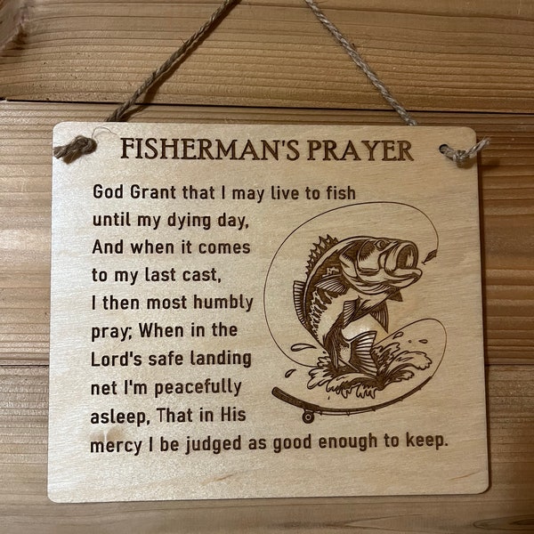 Fishermans Prayer - Etsy