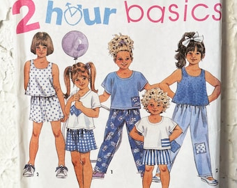 Simplicity 7571. Sewing Pattern for Child's Jumper or Top, Blouse ...