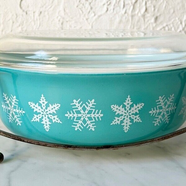 Pyrex Snowflake - Etsy
