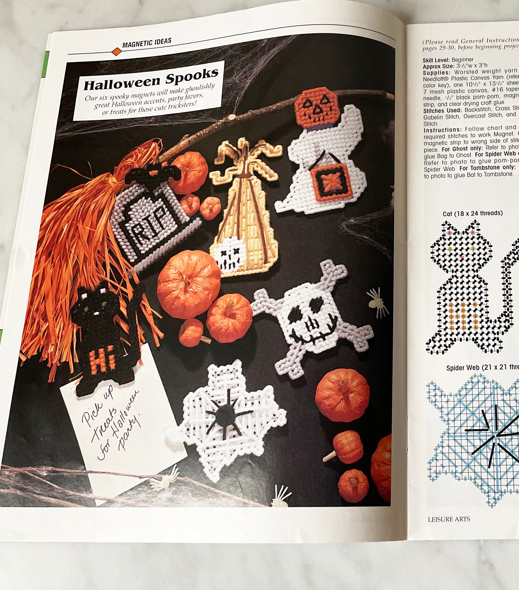 Plastic Canvas Corner Magazine November 1994-21 Projects - Vintage ...